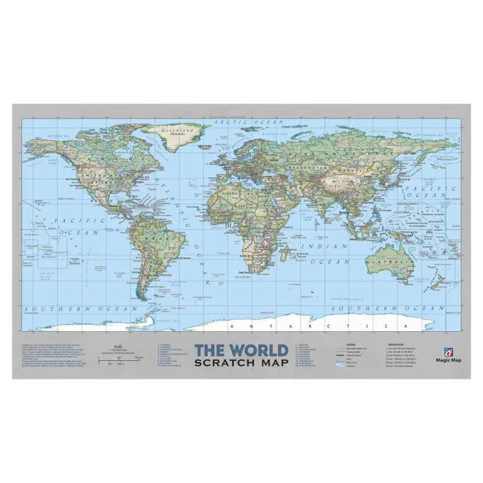 Greb - greb, mapa, Svijet - Kengur