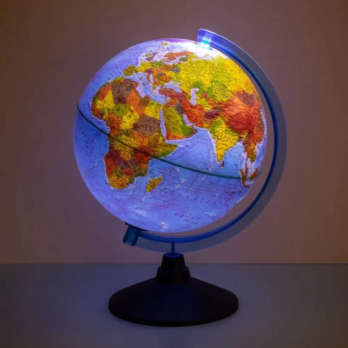 Alaysky, globus sa LED svjetlom, fizička mapa, 25cm - Kengur