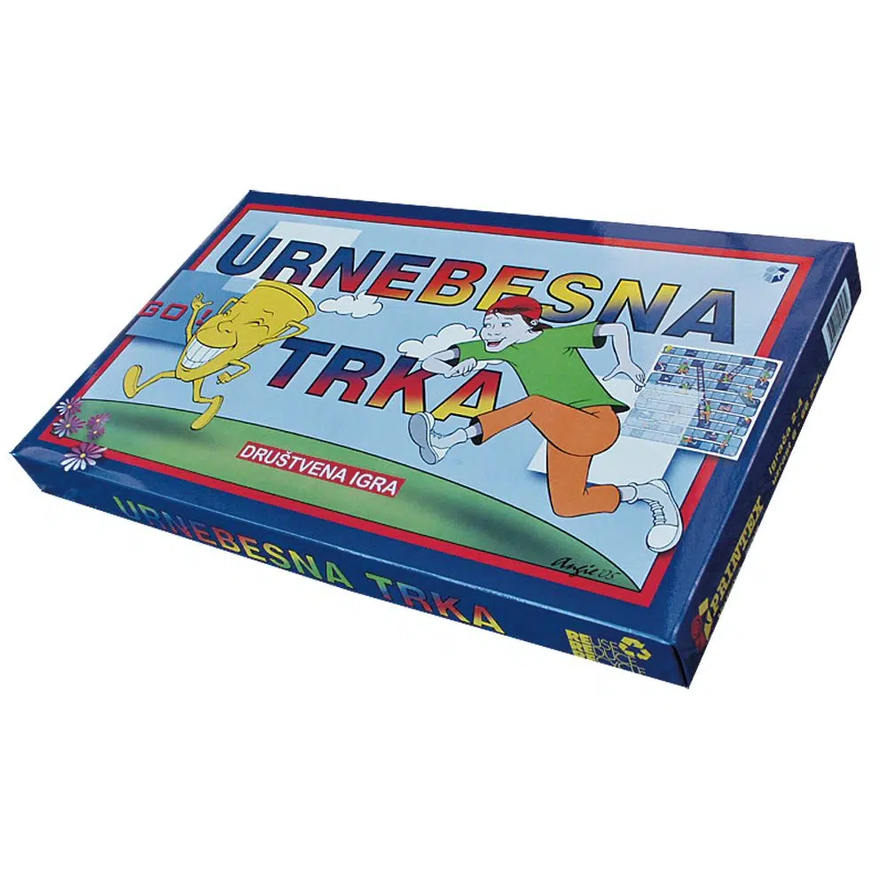 Urnebesna trka, društvena igra, Printex - Kengur